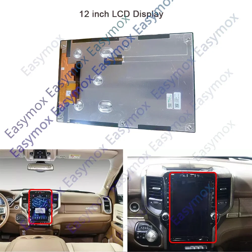 12Inch-LCD-Display-Screen-For-Dodge-Ram-1500-2500-3500-2022-2023-2024 ...