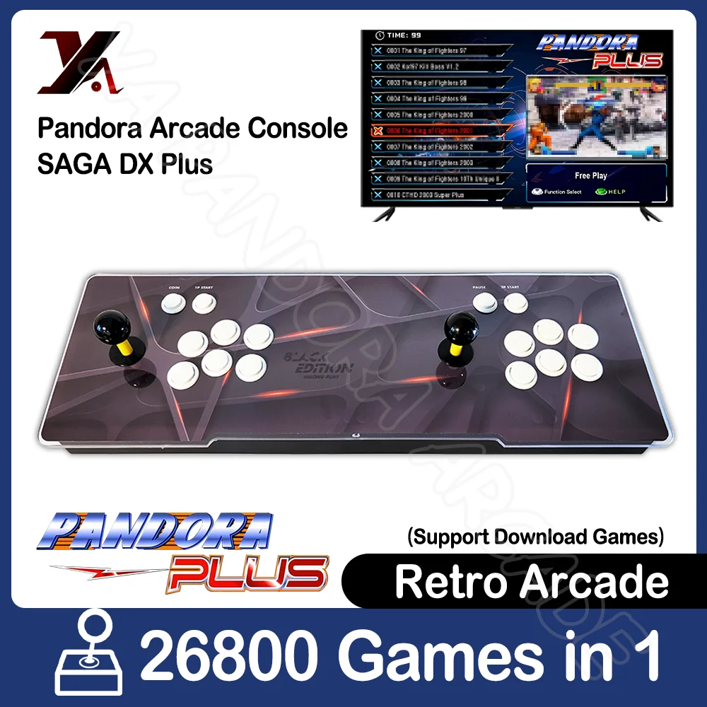 26800-in-1-Latest-Pandora-DX-Plus-Box-Retro-Arcade-Game-Machine-Dual ...