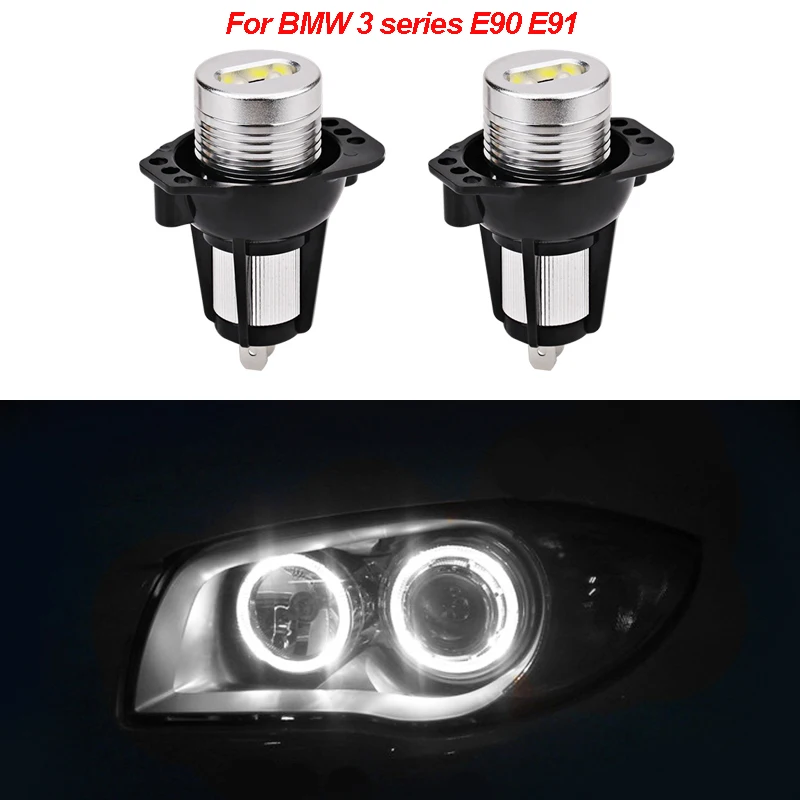 BMW E90 Halogen Angel Eyes Upgrade: My Real Experience with 6W LED ...