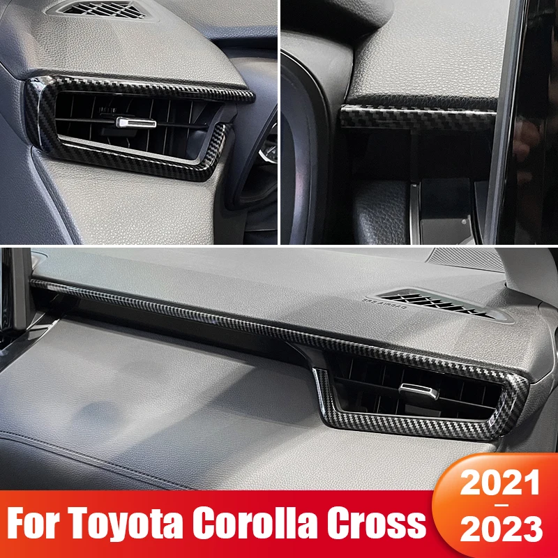 For-Toyota-Corolla-Cross-XG10-2021-2022-2023-Hybrid-ABS-Carbon-Car ...