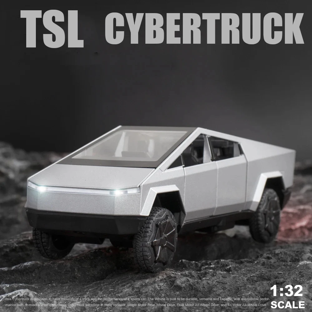 1-32-TSL-Cybertruck-Truck-Alloy-Simulation-Toy-Car-Model-Diecasts ...
