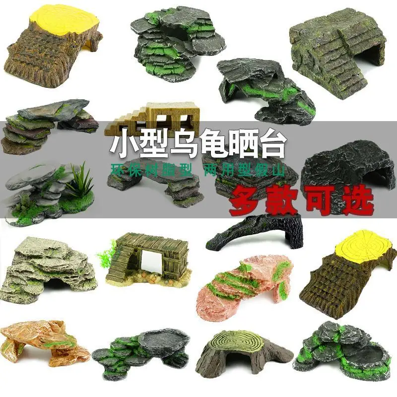 Turtle-sunbathing-platform-climbing-stairs-to-avoid-houses-turtle-tank ...