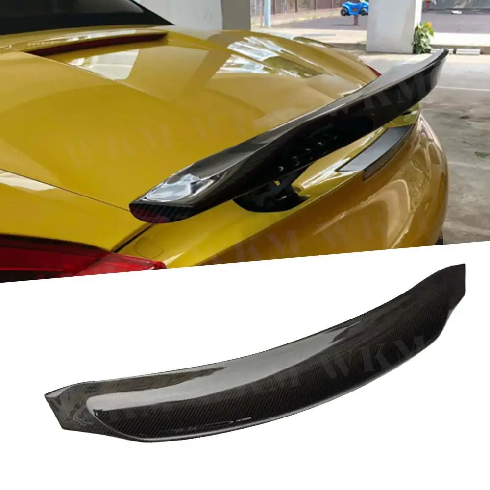 Carbon-Fiber-Rear-Spoiler-Wings-Fit-for-Porsche-Boxster-S-GTS-981-GT4 ...