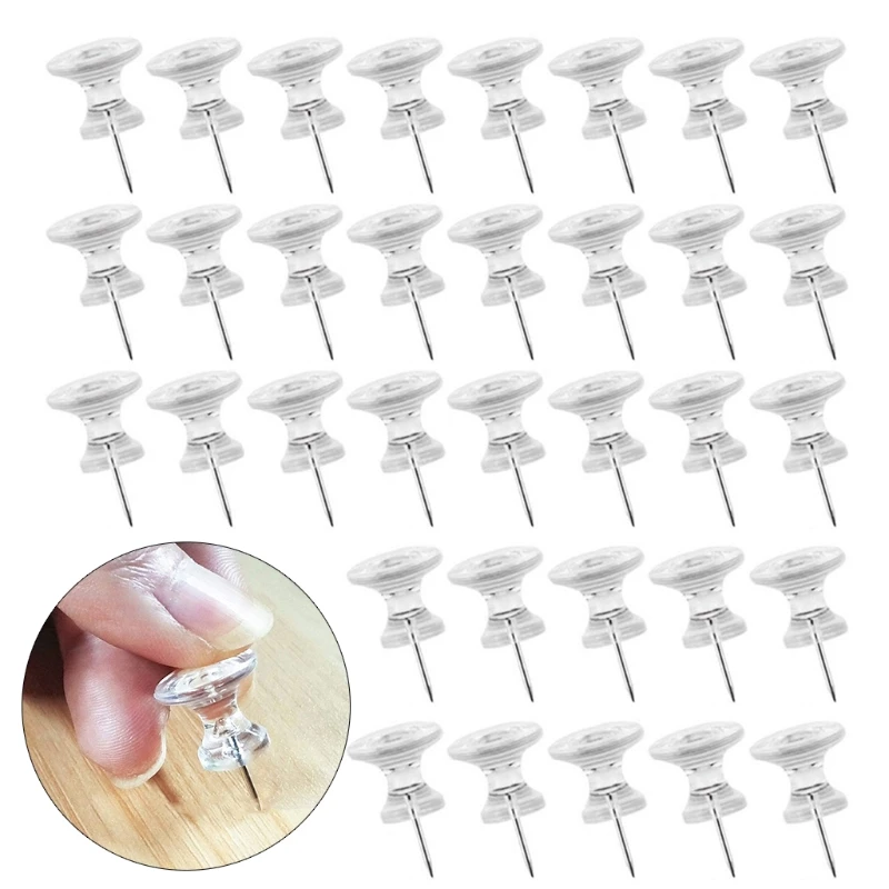 100Db/Csomag Klasszikus I Alakú Színű Pushpin Készlet A Dokumentumok Fényképeinek ...