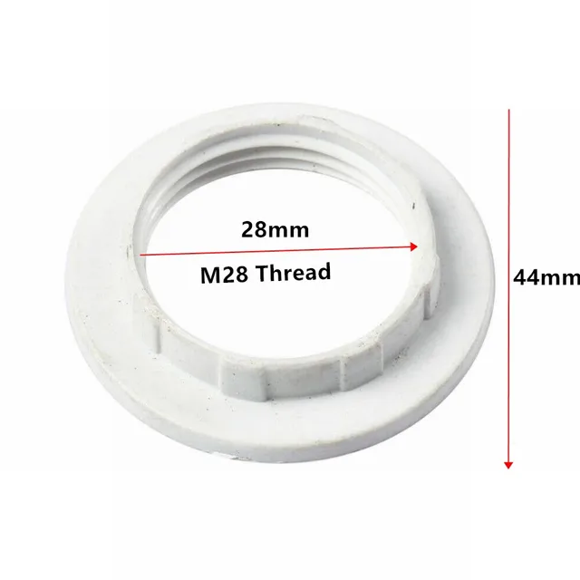 3Db Műanyag Fényárnyék -Gallér Gyűrűs Adapter E14 Lámpa Izzótartó M28 ...