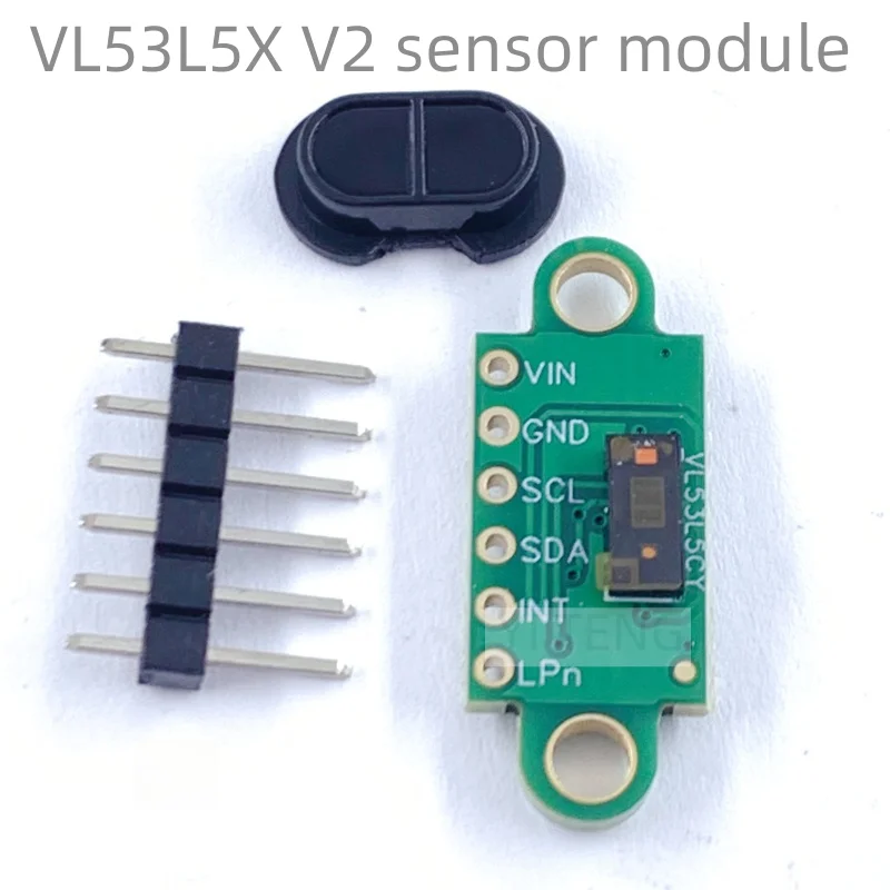 VL53L5X V2 TOF wide-field time-of-flight multi-area laser ranging ...