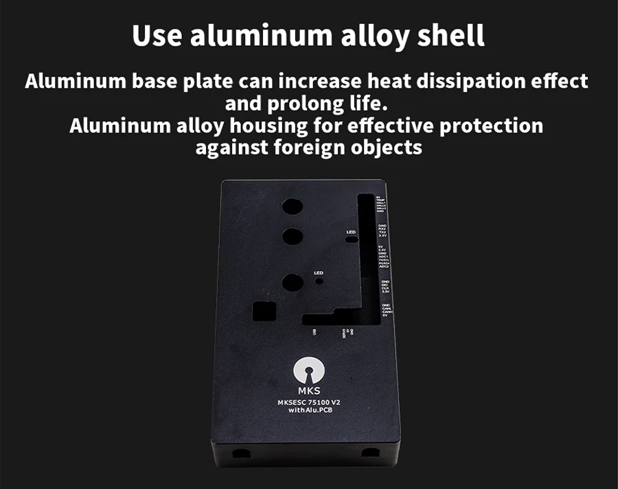 Makerbase VESC 75100 V2 84V 100A With Alu PCB Based on VESC For ...