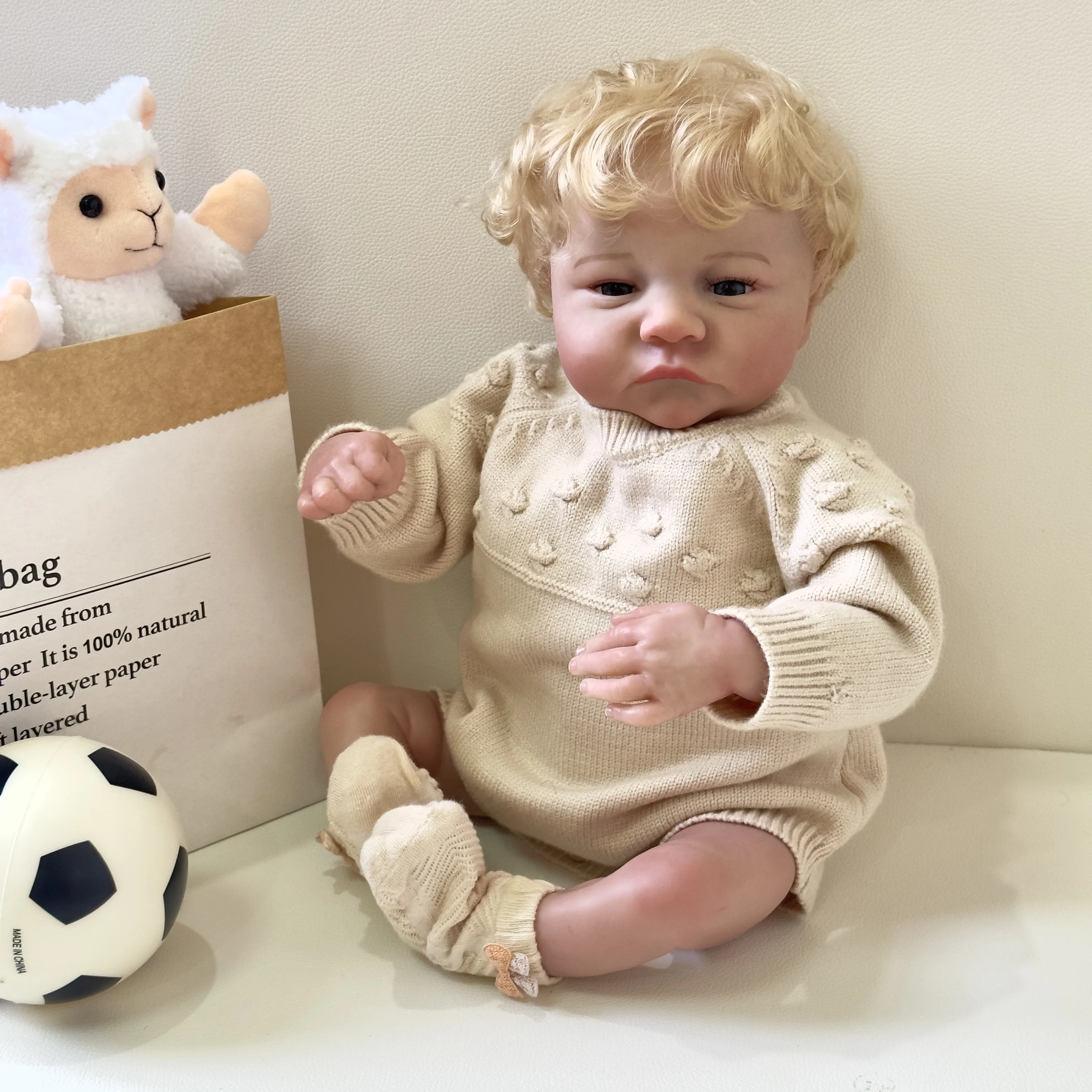 NPK-19inch-Soft-body-Reborn-Baby-Doll-Levi-Awake-Newborn-Baby-Size-3D ...