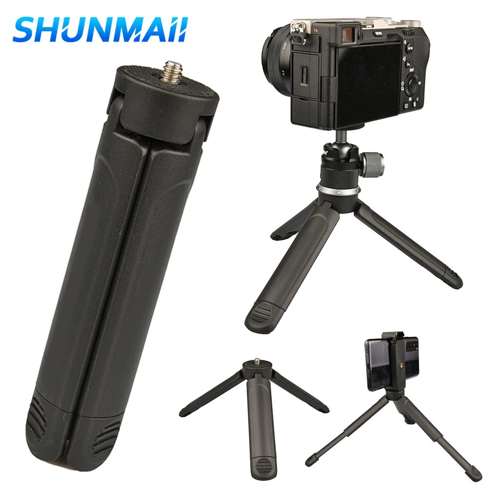 Extendable-Tripod-with-1-4-Screw-Mount-Mini-Tripod-Foldable-Vlog ...