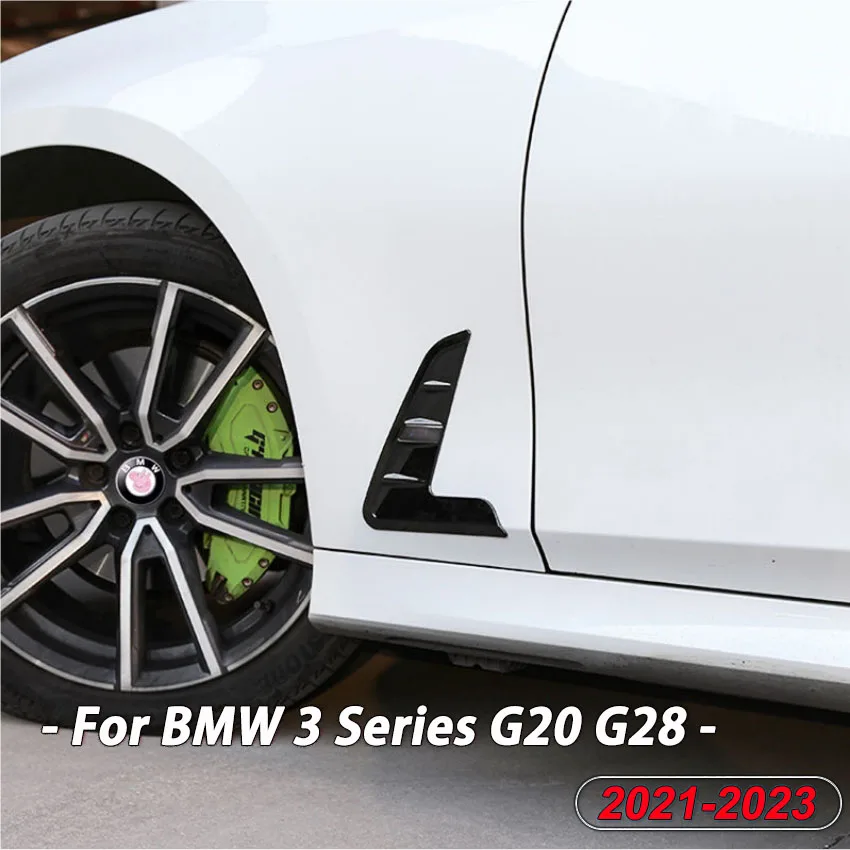 Para BMW Serie 3 G20 G28 320 325 330i 2020 2021 2023 2 uds ala lateral ...