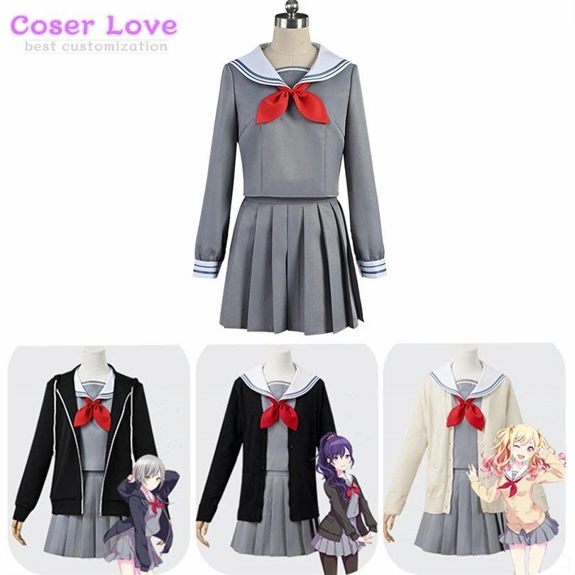 Project Sekai School Uniform Hoshino Ichika Hinomori Shiho Momoi Airi ...