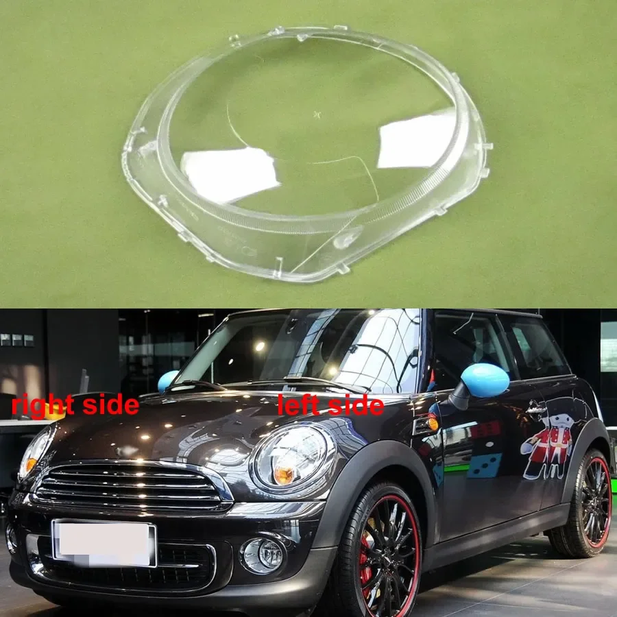 For-BMW-Mini-R55-R56-2007-2013-Headlight-Lens-Cover-Transparent-Lamp ...