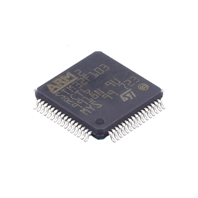 STM32F103RCT6 LQFP 64 Series 32 bit 256 kB Flash 48 kB RAM ARM Based Microcontroller 100% ...