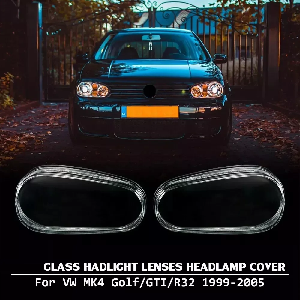 Car Headlight Lampshade Cover Shell Glass Lens Automobiles Head Light ...