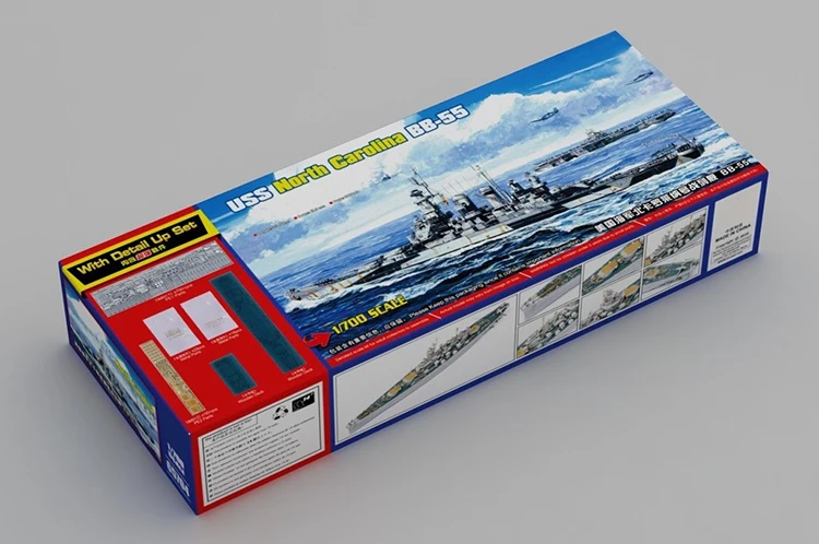 I Love Kit 65704 1:700 Top Grade North Carolina BB 55 trumpeter ...