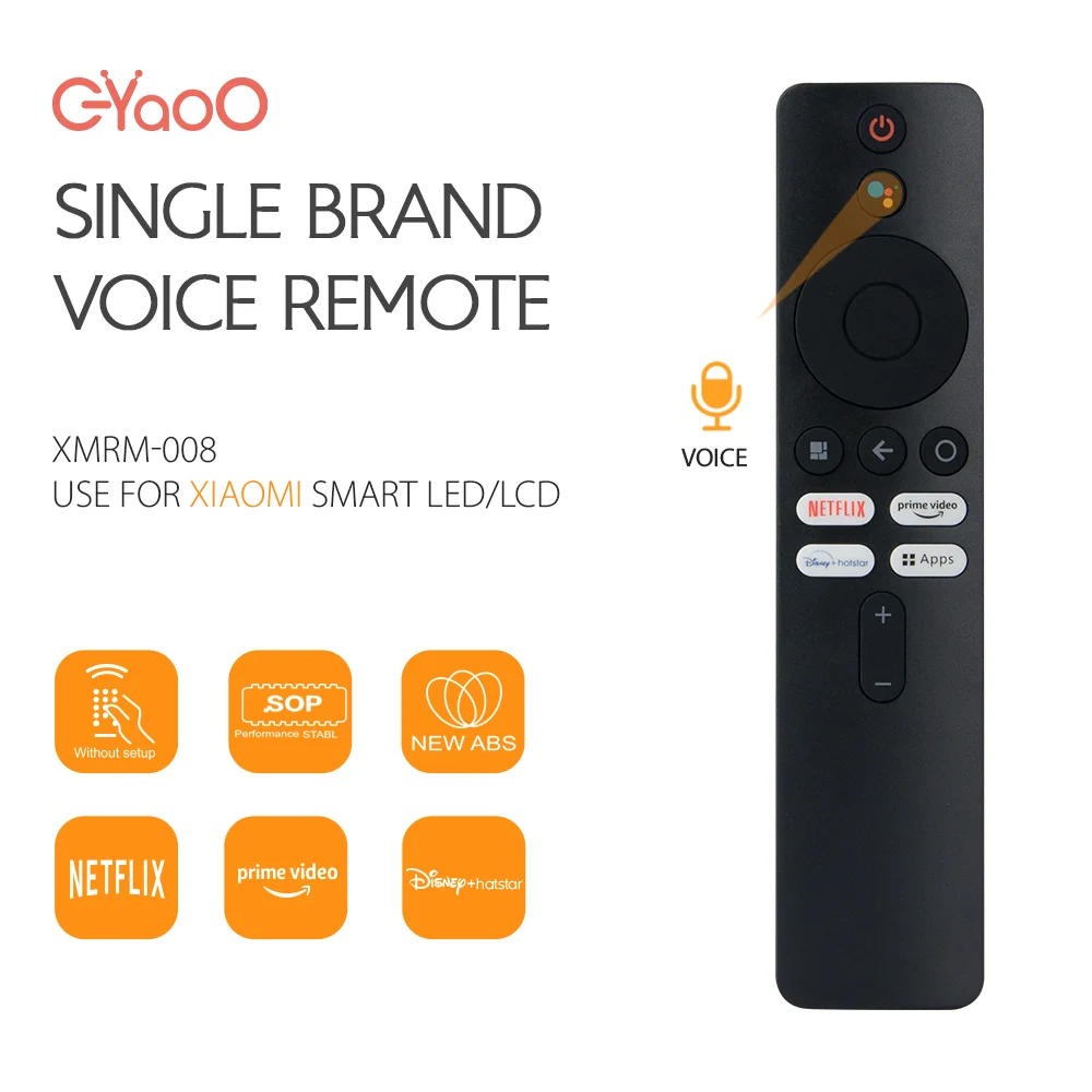 XMRM-M8-Wireless-Voice-Remote-Control-For-Xiaomi-TV-5A-43-LED-Full-HD ...