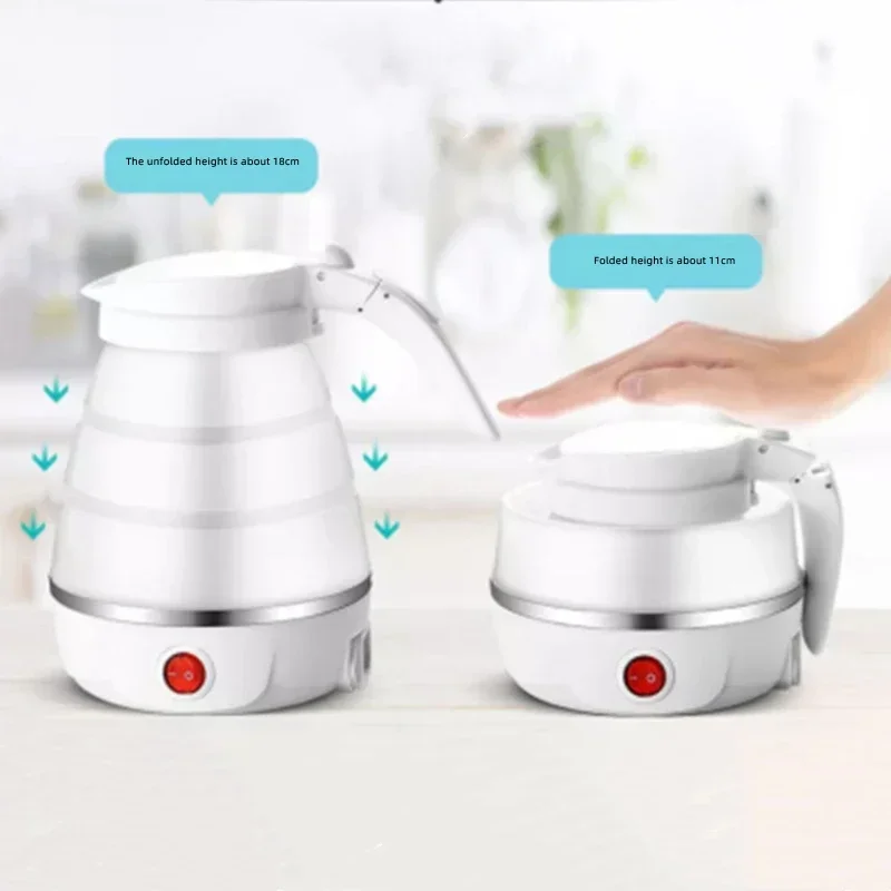 600ml-Folding-Kettle-Silicone-Electric-Kettle-Portable-Mini-Outdoor ...