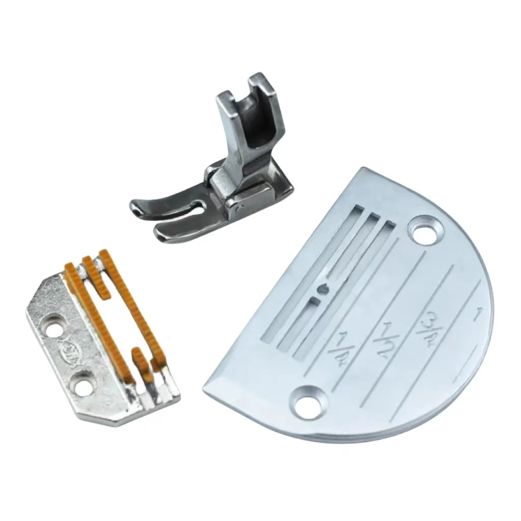 Throat-Plate-Feed-Dog-Fit-Single-Needle-Electronic-Lockstitch-Sewing ...