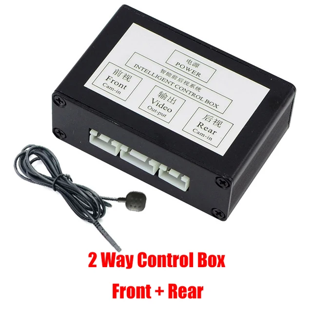 4 Way Control Box Switch Video Channel Converter for 360° Car Panoramic ...