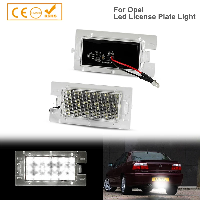 1x-LED-License-Plate-Lights-For-Opel-Tigra-A-Omega-B-Car-Rear-Number ...