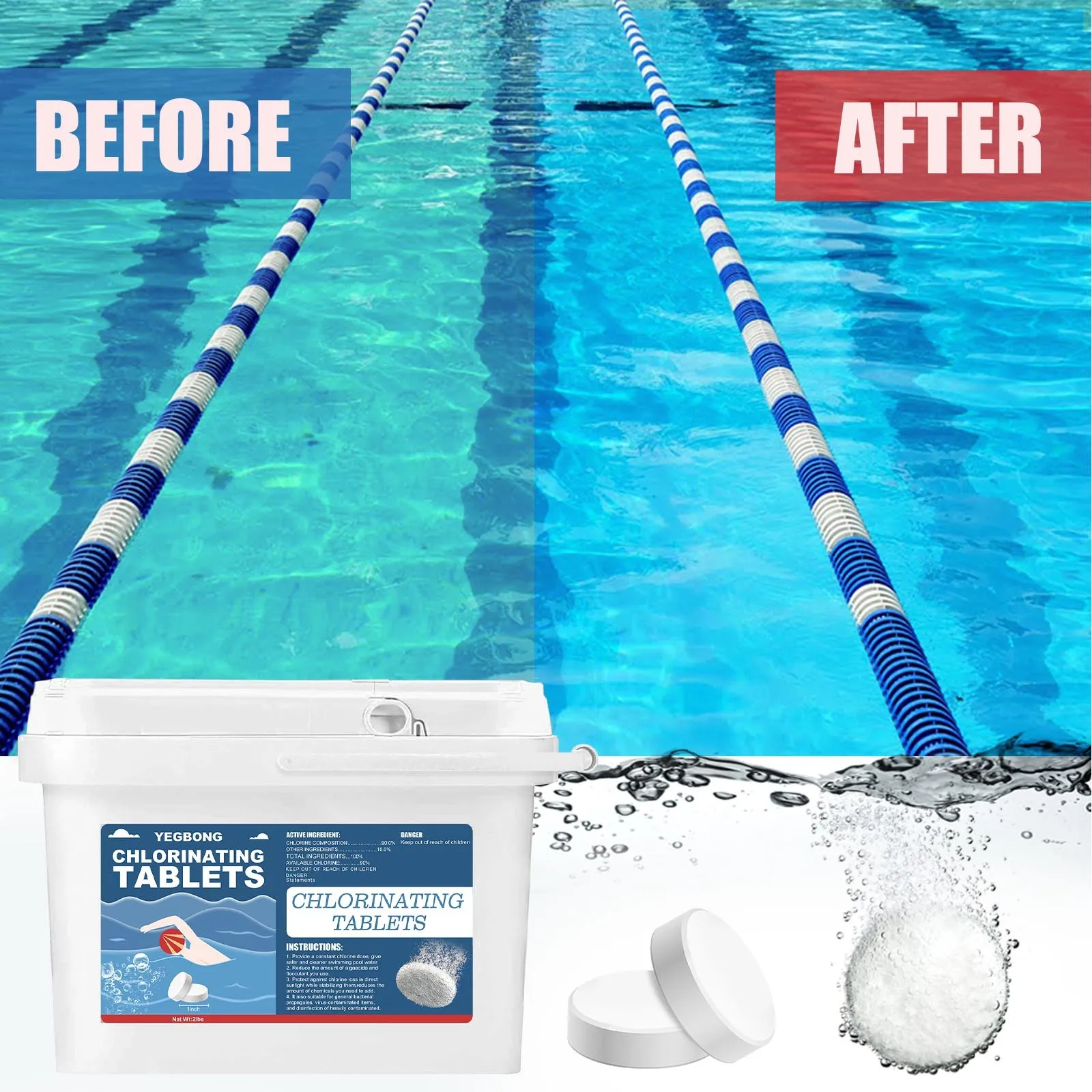 Chlorine Bleach Pool
