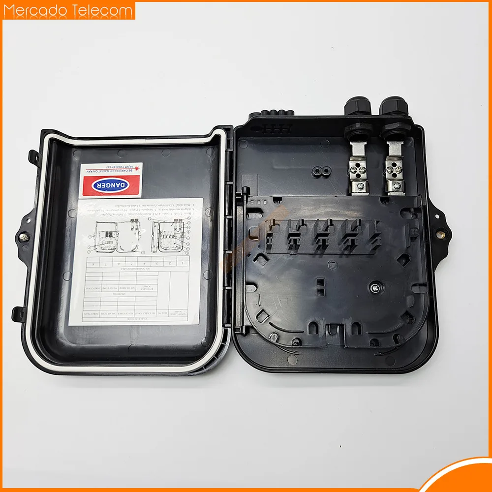 8 Core NAP Box Optical Splitter 1: 8 Terminal Box Fiber Optic ...