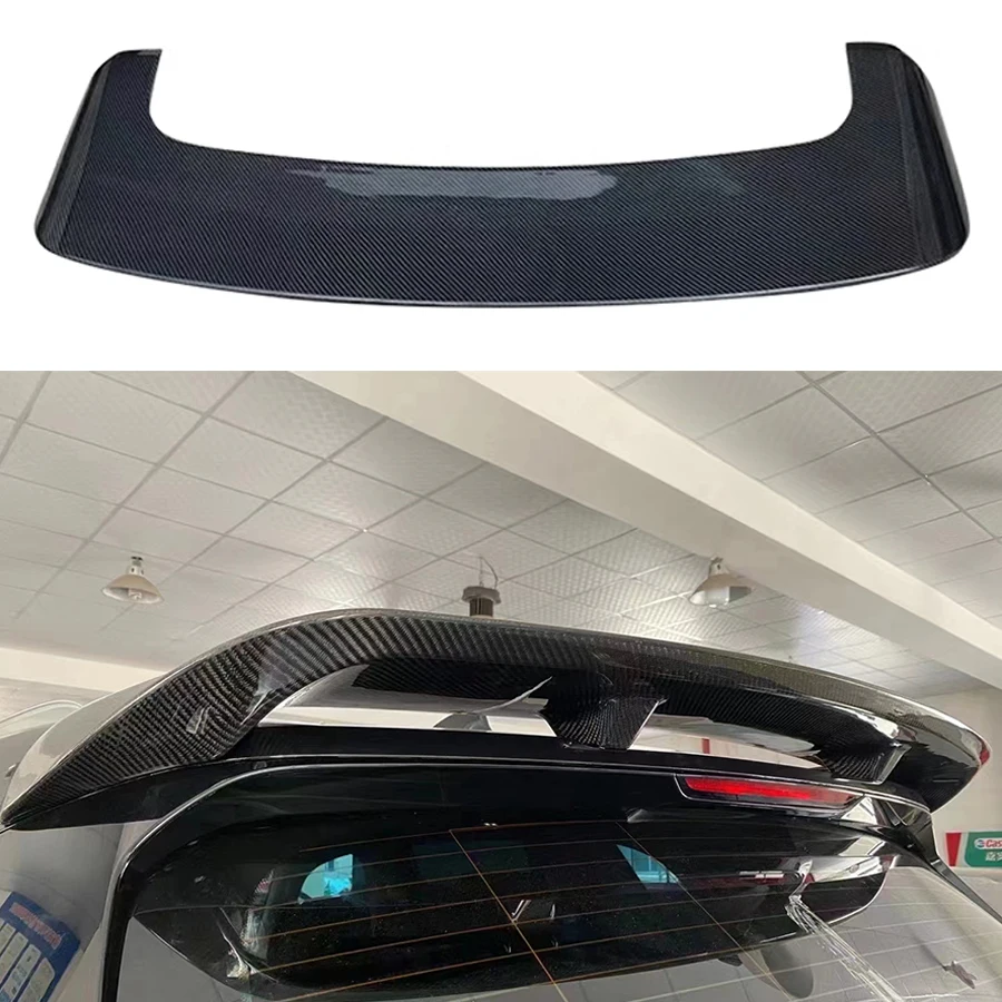 For-BMW-X5-G05-2018-Carbon-Fiber-Tail-fins-Top-Wing-Rear-Deck-Spoiler ...