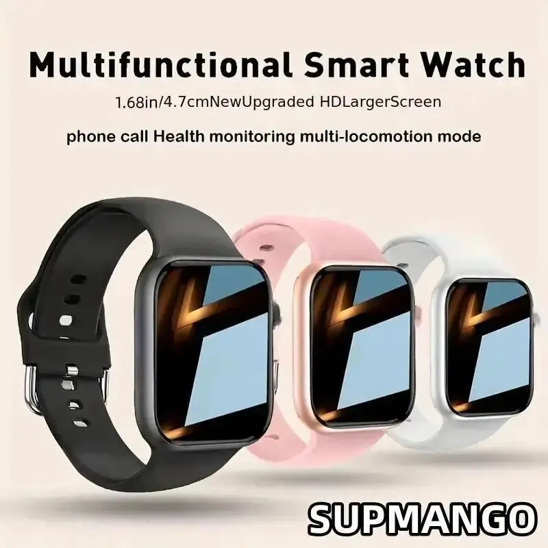 T83-Smartwatch-para-Homens-e-Mulheres-Rel-gio-Inteligente-Dial-Call ...
