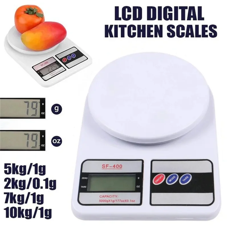 5kg-7kg-10kg-LCD-Display-Digital-Kitchen-Scale-1g-High-Precise ...