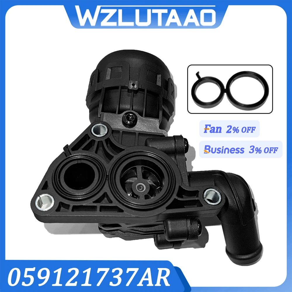 059121737AR 059121737AP New Style Coolant Thermostat Control Valve For ...