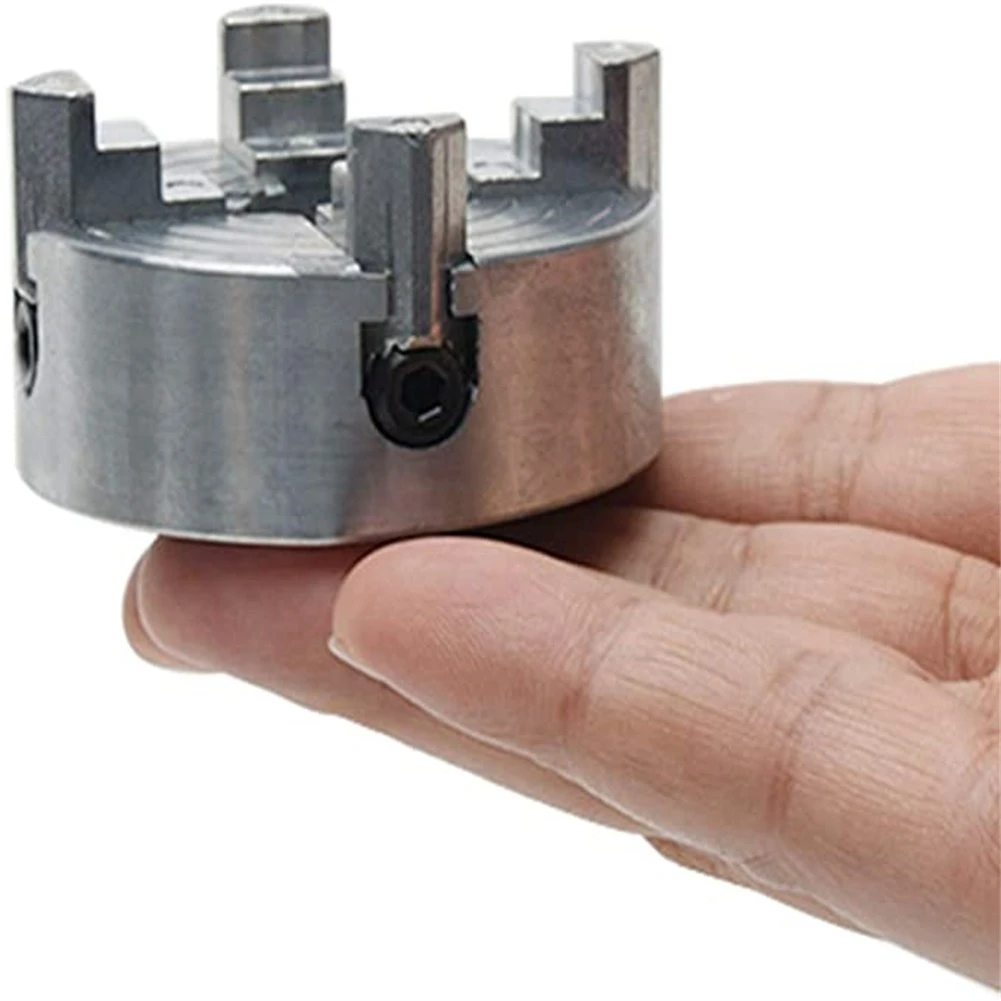 Z011 Metal 4 Jaws Manual Lathe Chuck Clamp Hcs Self-centering Mini ...