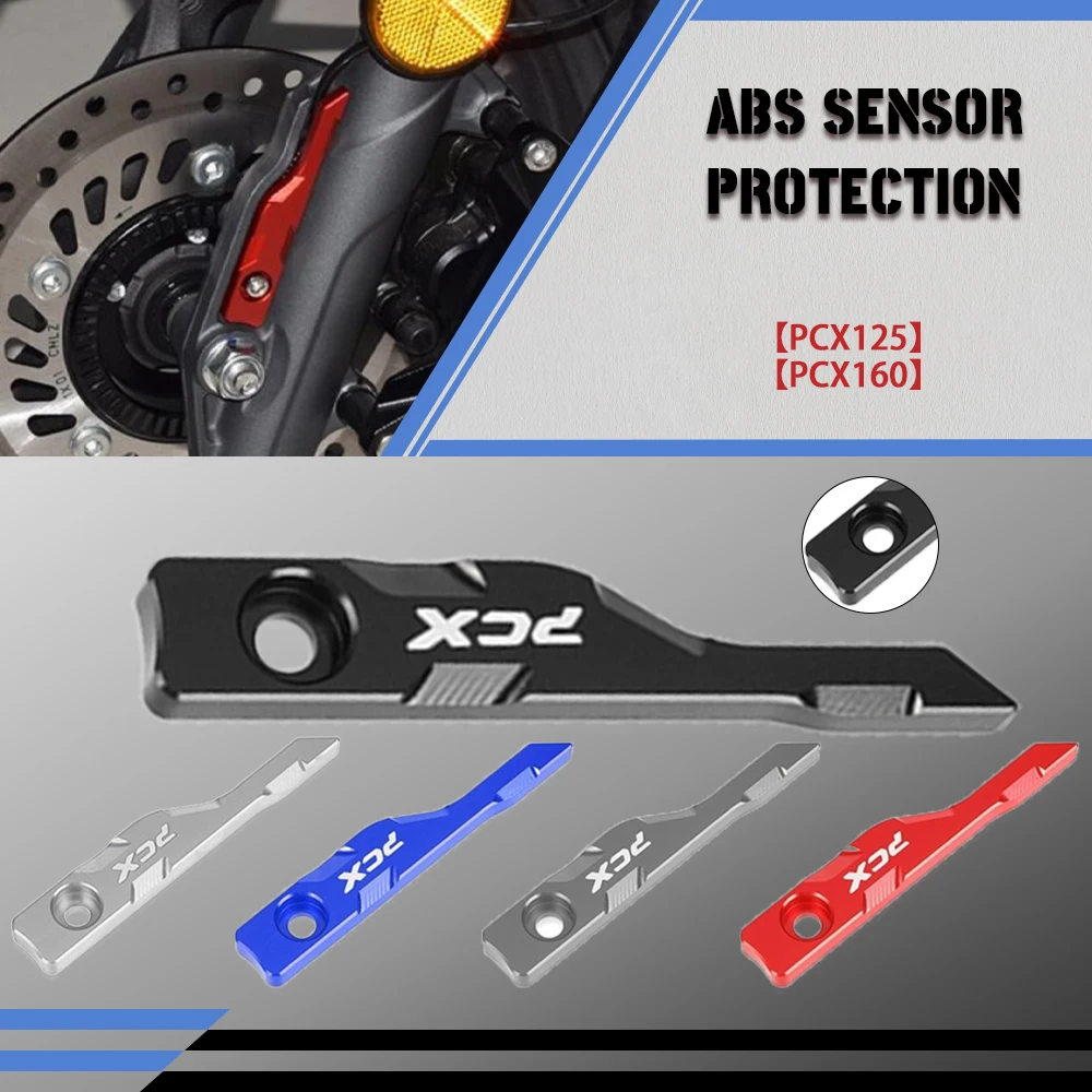PCX-125-150-160-Motorcycle-CNC-ABS-Sensor-Guard-Front-Wheels-Sensor ...