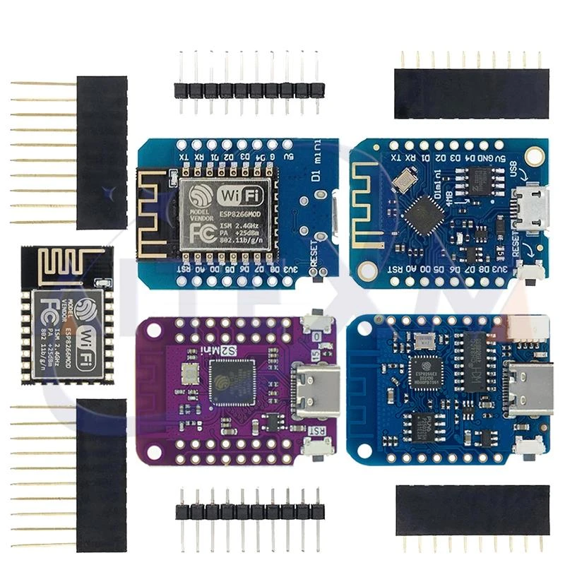 Wemos D1 Mini Pro V3.0 Nodemcu 4mb/16mb Bytes Lua Wifi Internet Of ...