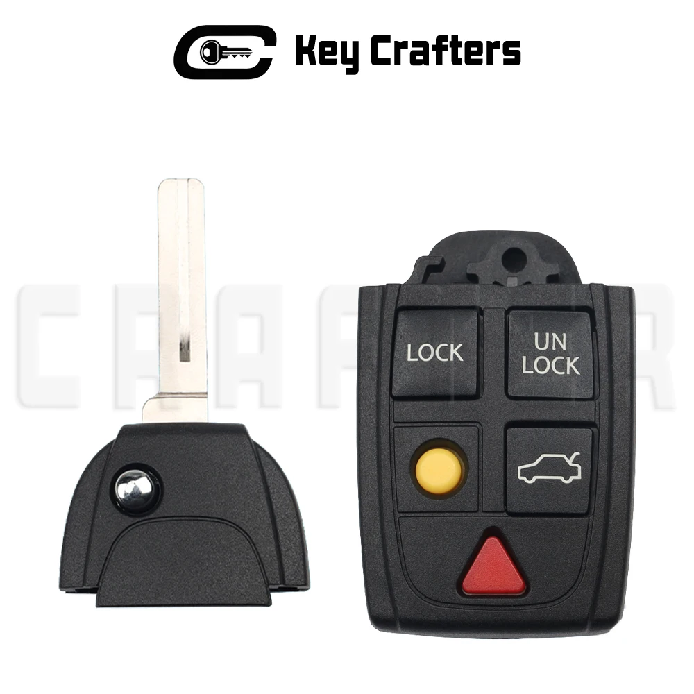 Key Crafters FCC ID: LQNP2T-APU 315 MHz CHIP ID48 Flip Remote Car Key ...