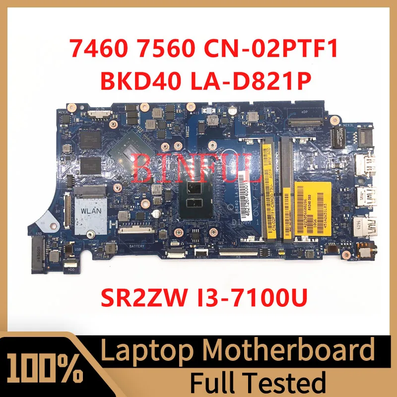 CN-02PTF1-02PTF1-2PTF1-para-port-til-Dell-Inspiron-7460-7560-placa-base ...