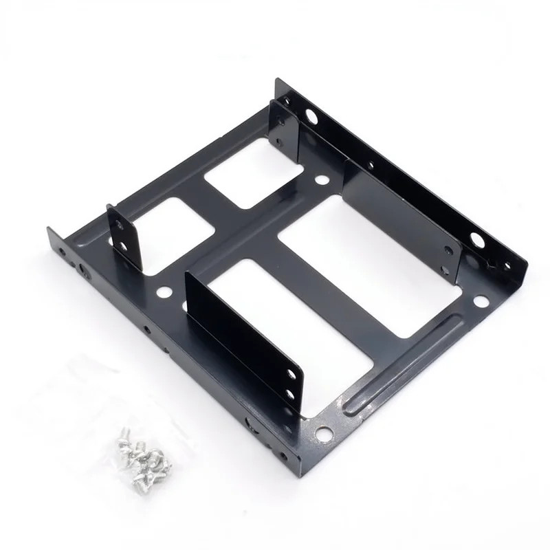 2-5-To-3-5-Hard-Disk-Bracket-Hard-Drive-Dual-Desktop-SSD-Mounting ...