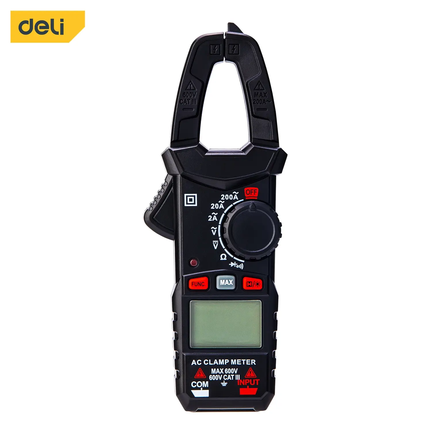 Deli-Handheld-Clamp-On-Digital-Multimeter-Maximum-Display-1999-Auto ...