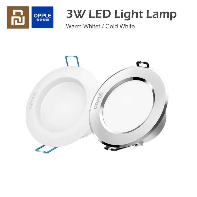 Youpin-OPPLE-Ultra-Thin-Downlight-3W-LED-Light-White-Warm-White-Lamp ...