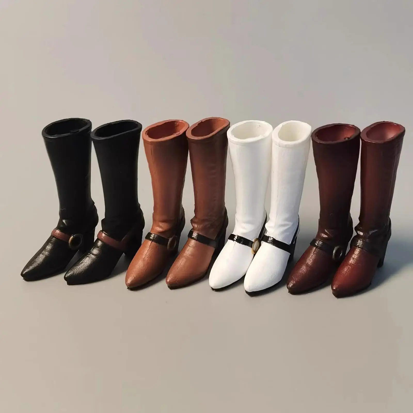 1-12-Scale-Female-Soldier-Boots-Miniature-Figure-Shoes-Decor-Female ...