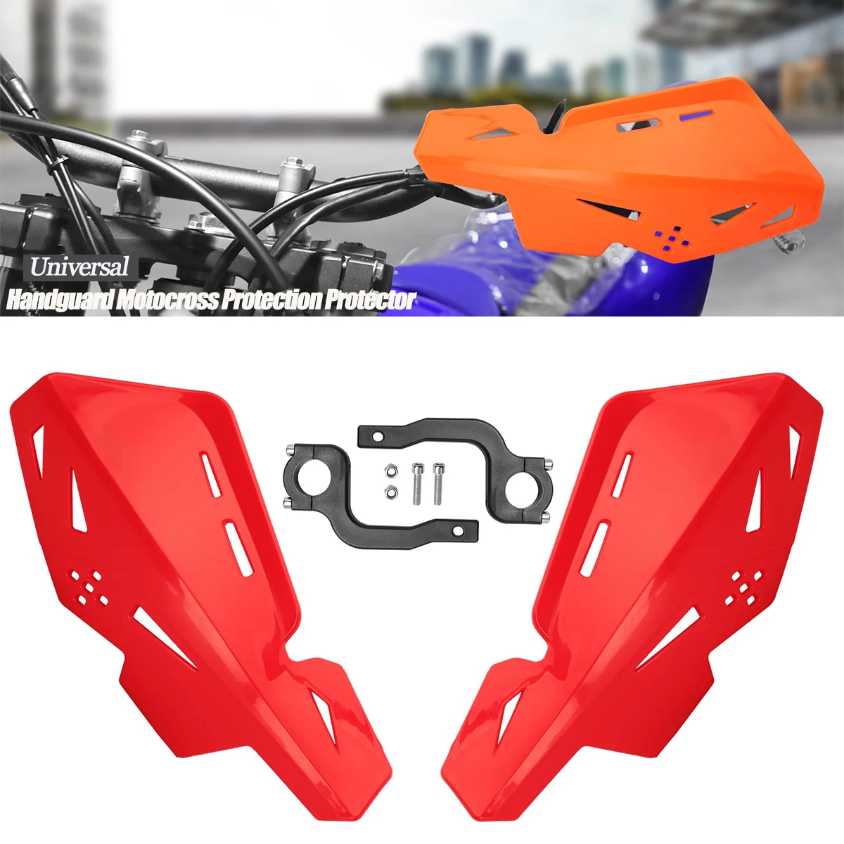 22mm Handguard Motocross Protection Protector For Motorcycle Dirt Pit ...