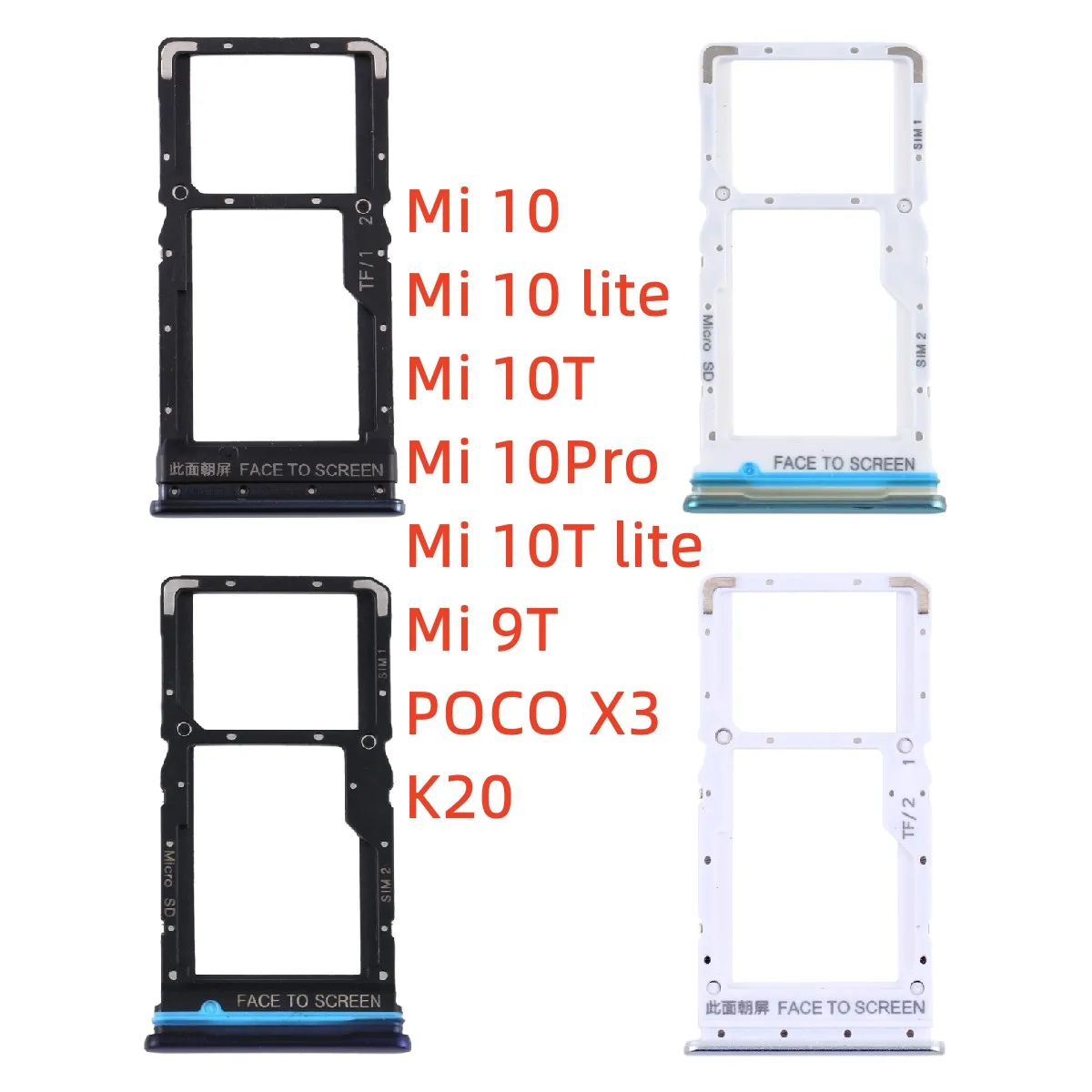 Bandeja-de-tarjeta-SIM-para-Xiaomi-soporte-de-ranura-para-Xiaomi-Redmi ...