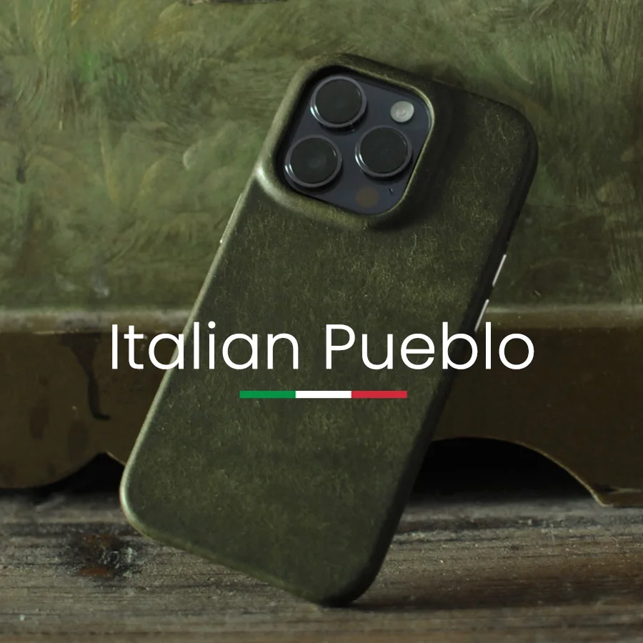 Italian Pueblo Genuine Leather Case For Iphone 14 Pro Max Plus 13 ...