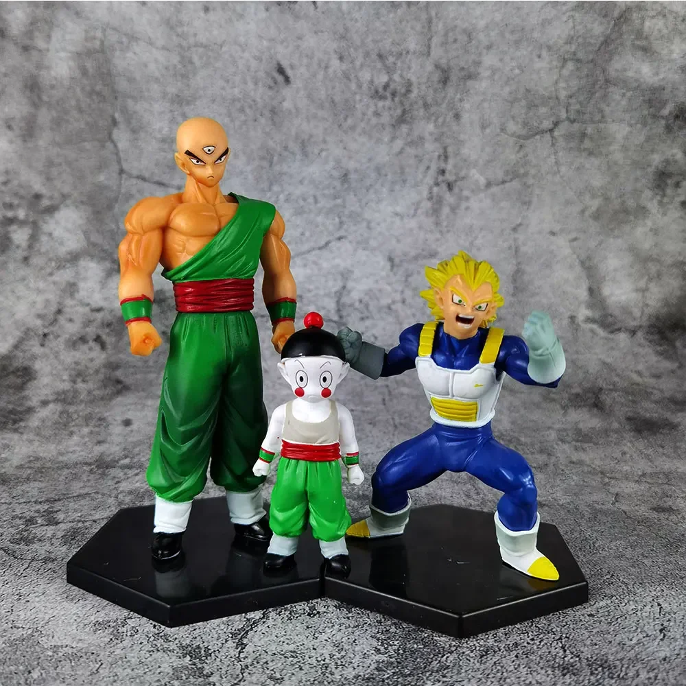 DBZ-n-Chiaotzu-Shinhan-Combat-mode-Vegeta-Saiyan-figura-de-PVC-modelo ...
