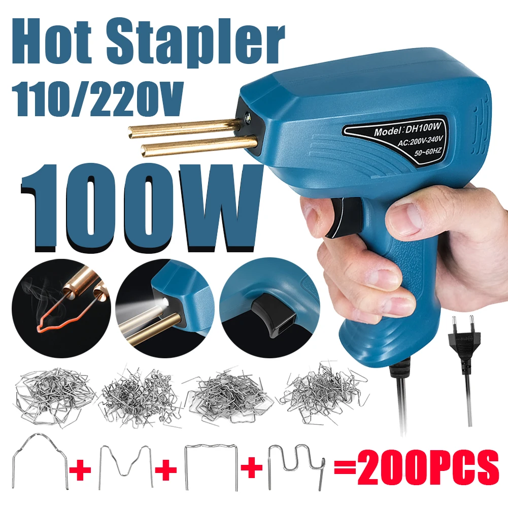 100W-Hot-Stapler-Plastic-Welding-Machine-Plastic-Bumper-Soldering-Iron ...
