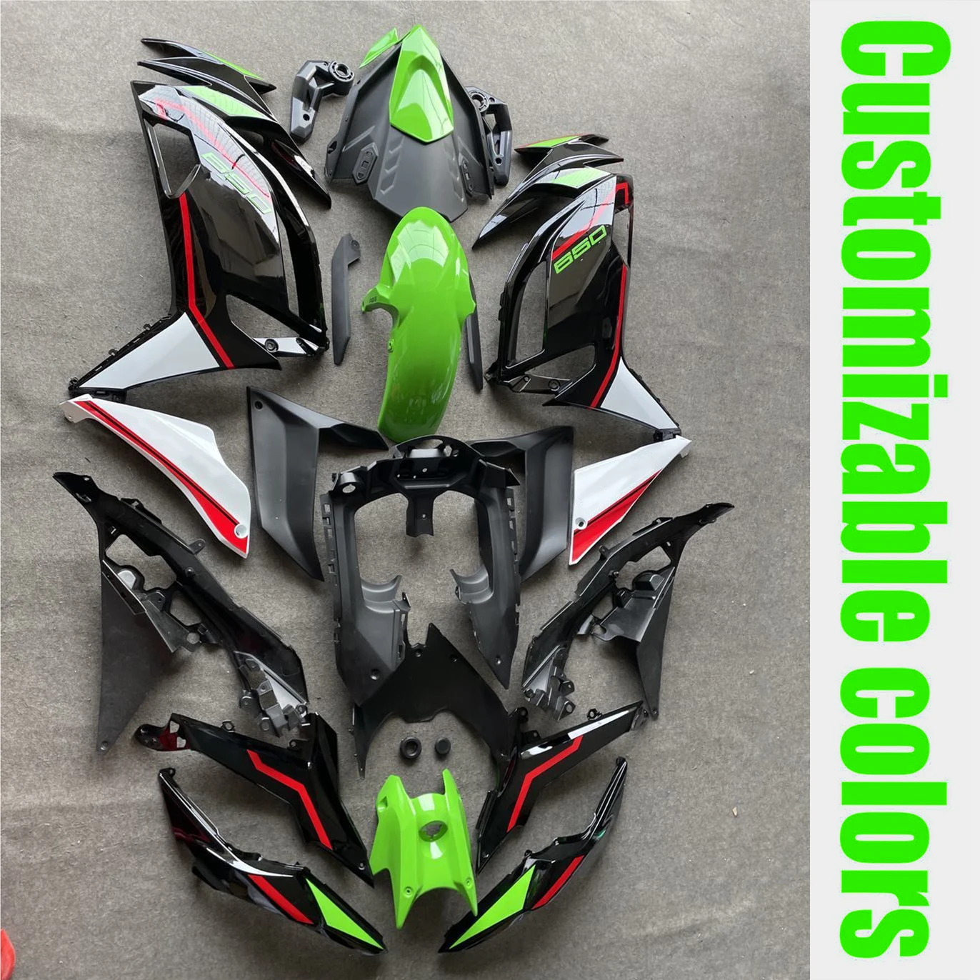 Fit For 2020 - 2022 Kawasaki Ninja 650 Motorcycle Accessories Fairing ...