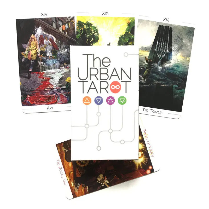 The-Urban-Tarot-Cards-A-78-Deck-Oracle-English-Visions-Divination ...