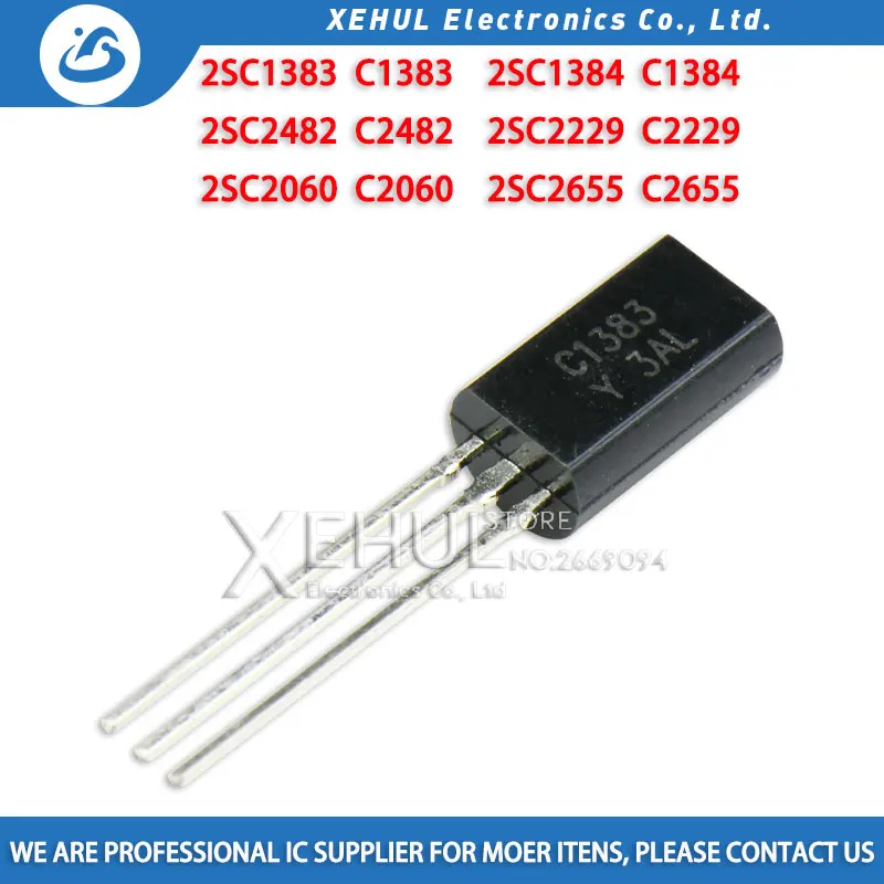 TO-92L-C1383-C1384-C2482-C2229-C2060-C2655-2SC1383-2SC1384-2SC2482-A949 ...