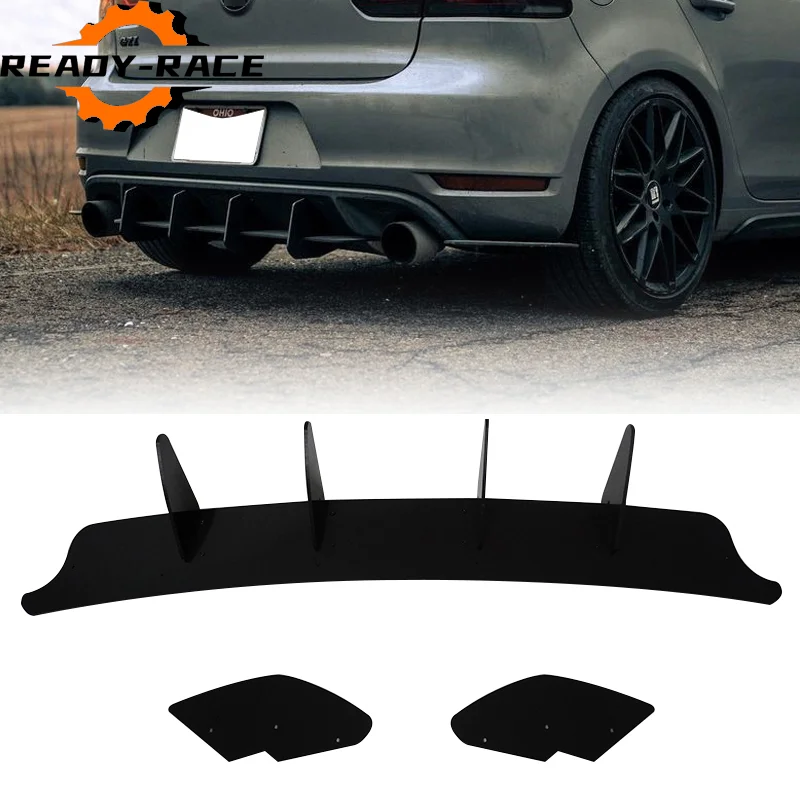 For-Volkswagen-VW-Golf-MK-VI-GTI-6-GTI-MK6-GTI-Car-Rear-Bumper-Diffuser ...