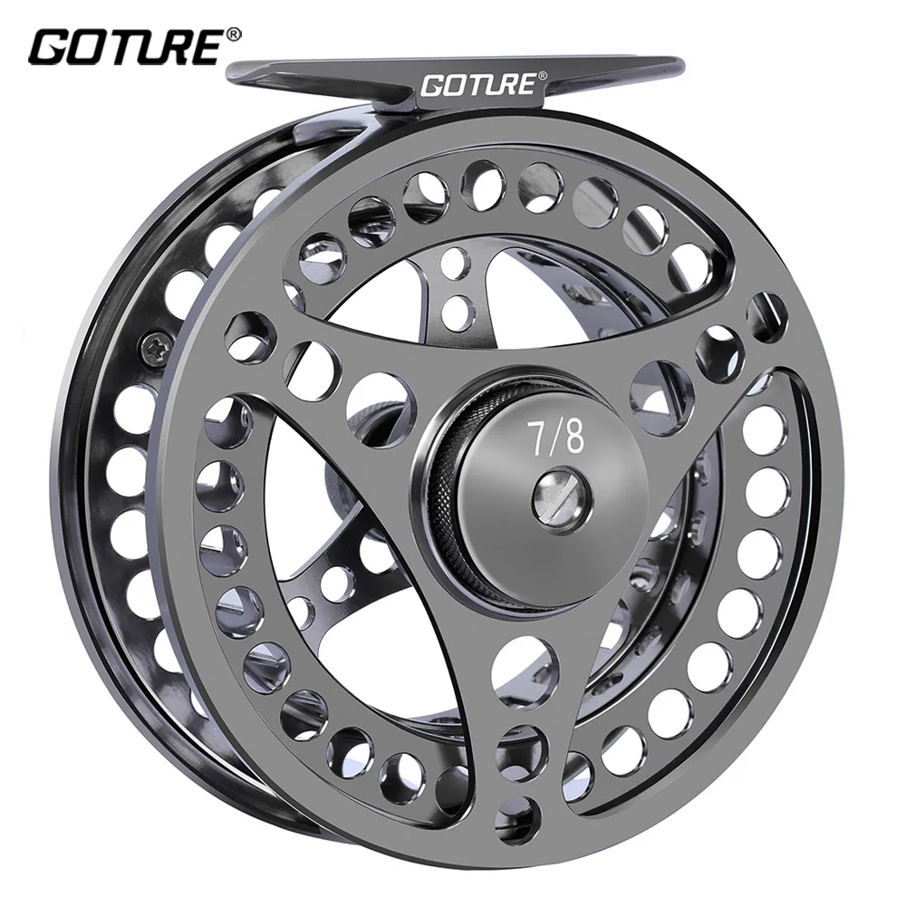 Goture 3/4 5/6 7/8 9/10 Wt Fly Fishing Reel Cnc Machined Waterproof Fly ...