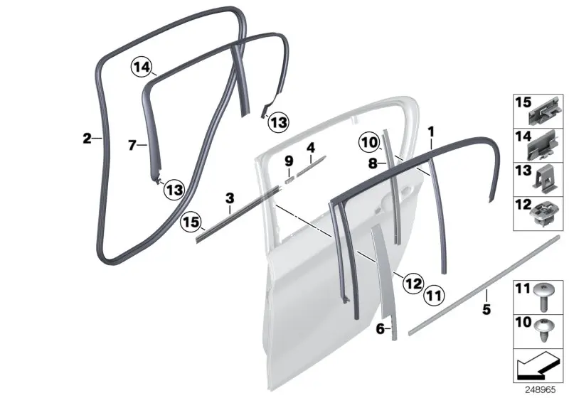 New for Car OE 83199407773 11429888806 7119906069 51347240841 ...